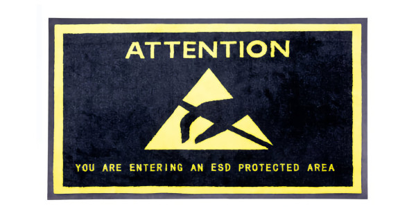 BF001478 ESD Doormat dim. 600 x 1000mm | Batter Fly